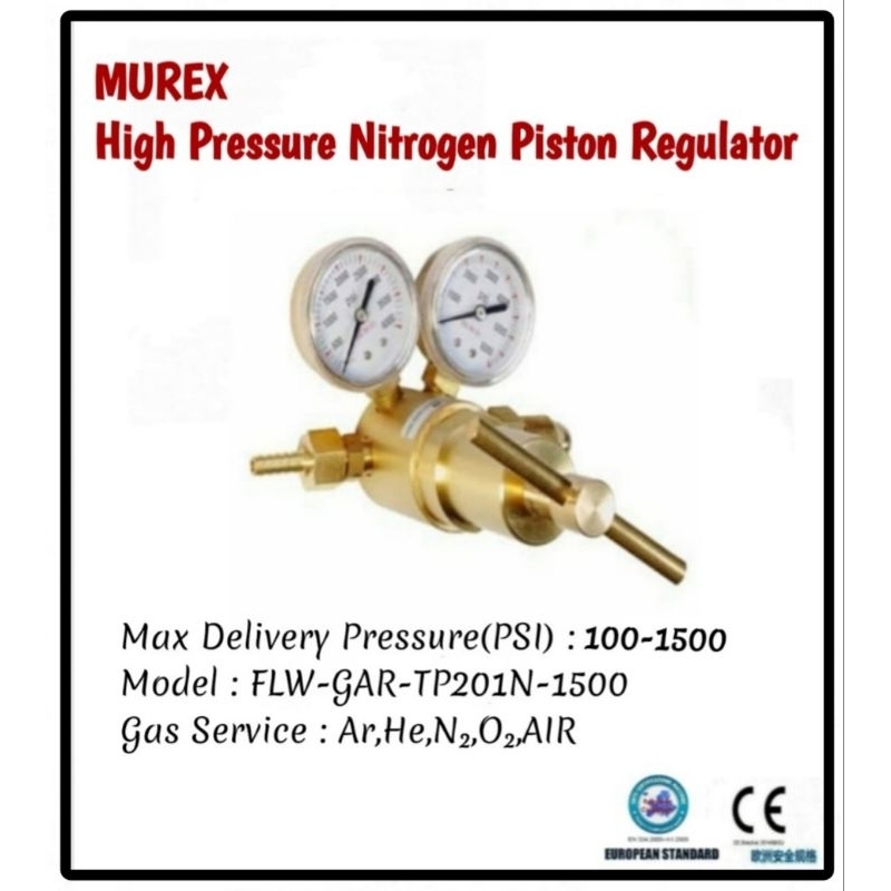 MUREX High Pressure/Nitrogen/Piston Regulator | Shopee Malaysia