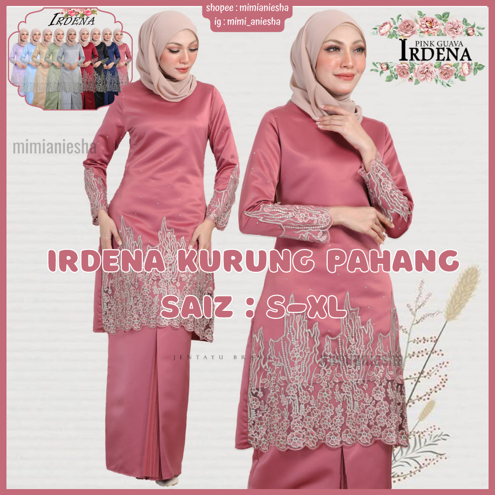 Baju Raya 2023 Irdena Kurung Pahang Baju Tunang Nikah Bridesmaid ...
