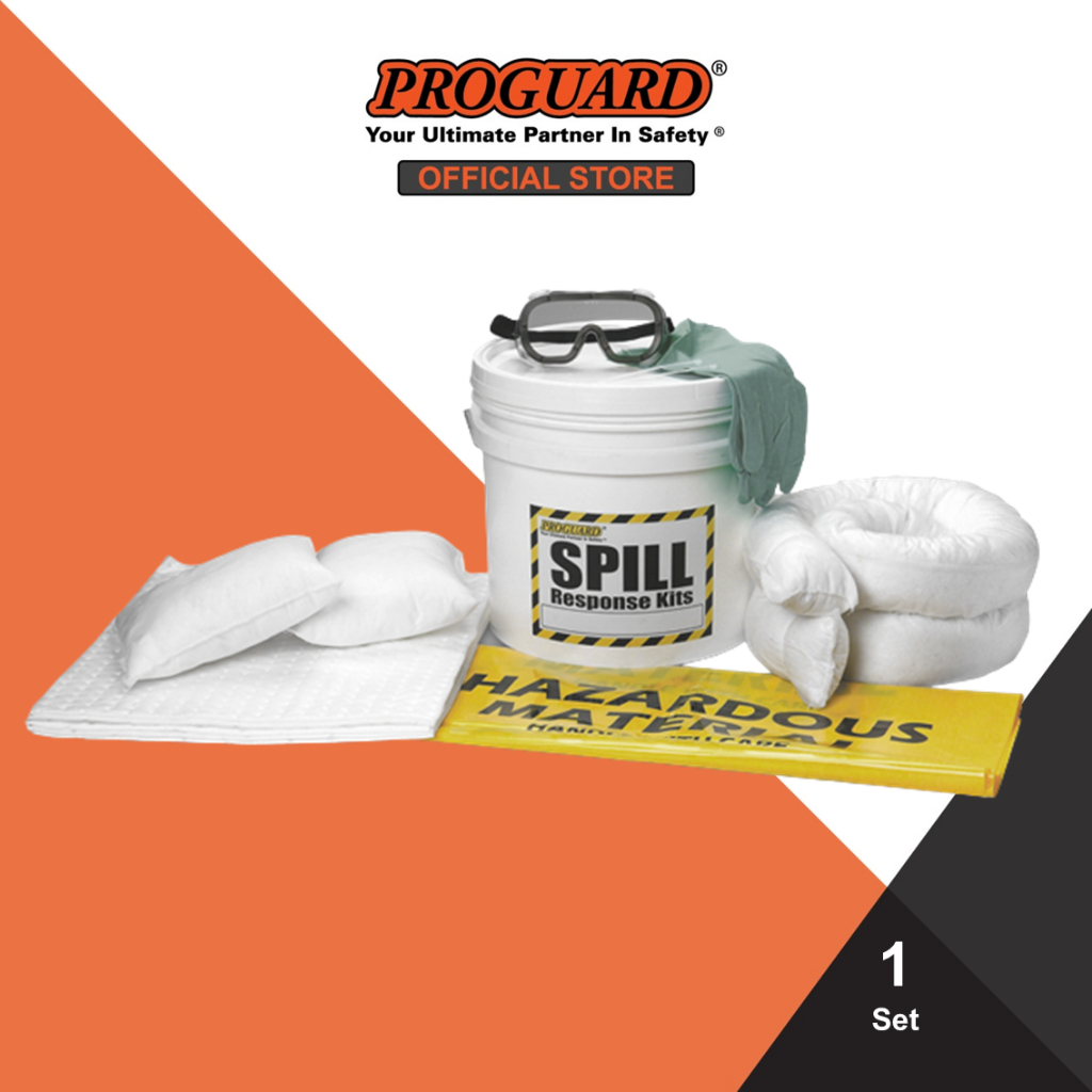 Proguard 20 litre Portable Spill Kit - Oil Only Anti fog Goggle Kit Set ...