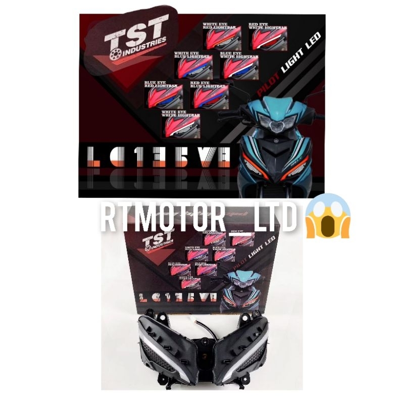 YAMAHA LC135 V8 FI LC V8 PILOT LIGHT LED POSITION LAMP MATA GABAN DYNO ...