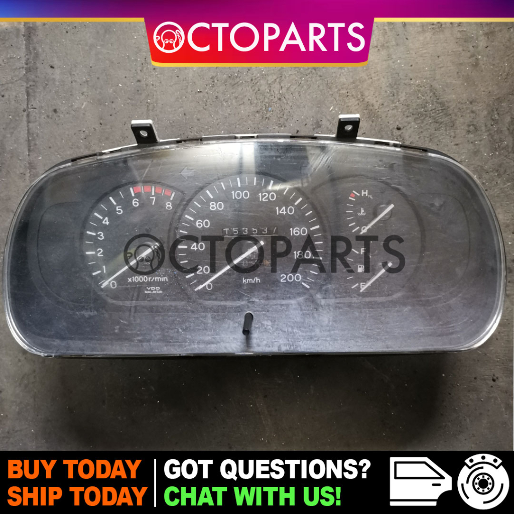 Proton Wira Satria Speedometer / Instrument Cluster (Used) | Shopee ...