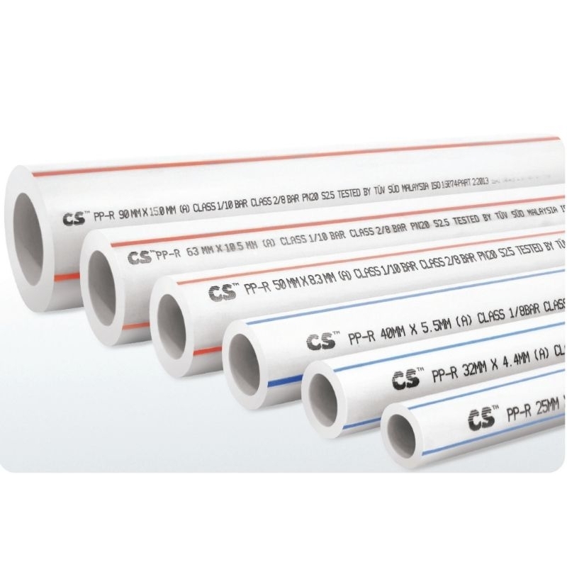 20mm~40mm Bina Plastic BBB PPR Pipe Cold Water PN10 (SIRIM) | Shopee ...