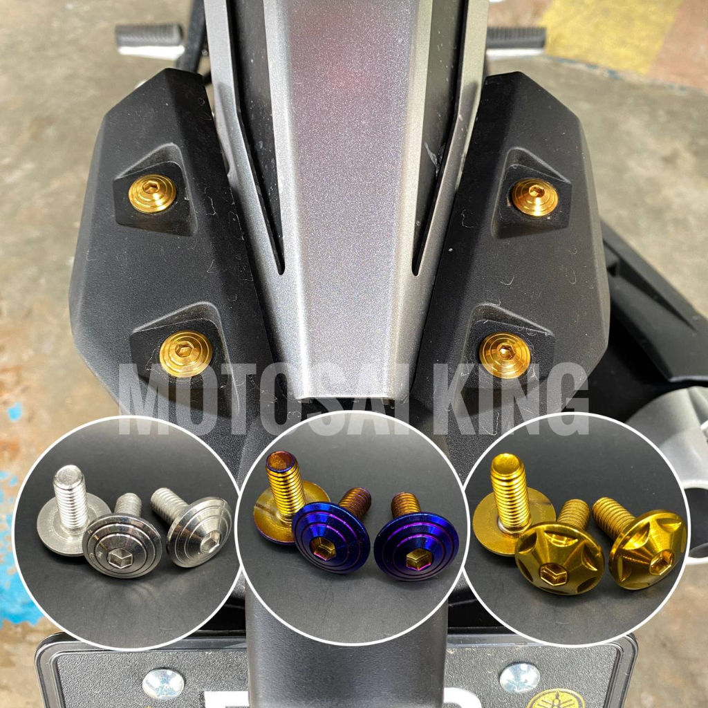 🇹🇭🔥15MM SKRU Y15ZR Y16ZR Y125Z LC135 REAR FENDER / COVER EKZOS ...