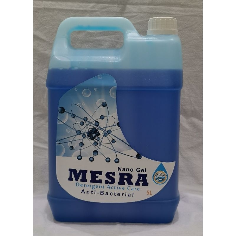 Mesra Detergent 洗衣液2 in 1 Nano Gel 5L With Softener Effect and Colour ...