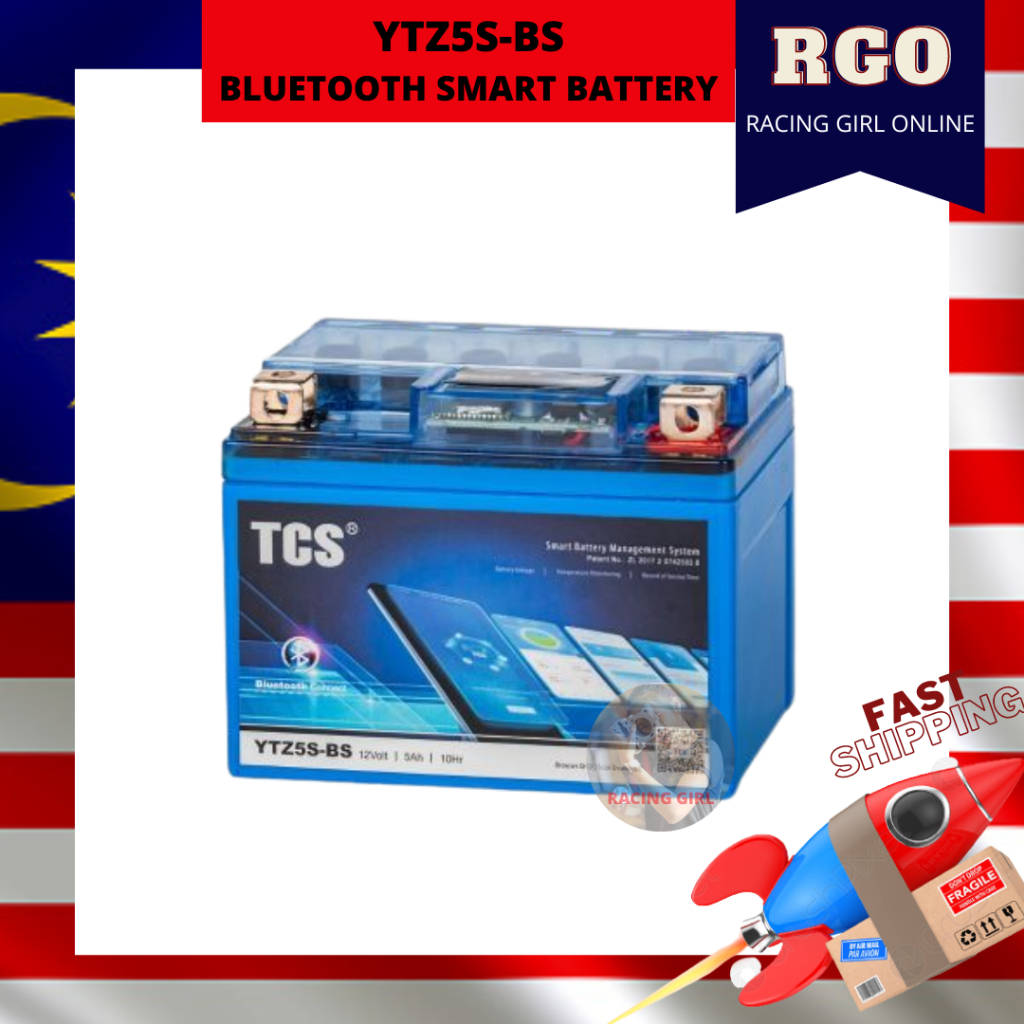 YTZ5S-BS BLUETOOTH BATTERY / SMART BATTERY YTZ5 BATTERY EX5 / Y15ZR ...