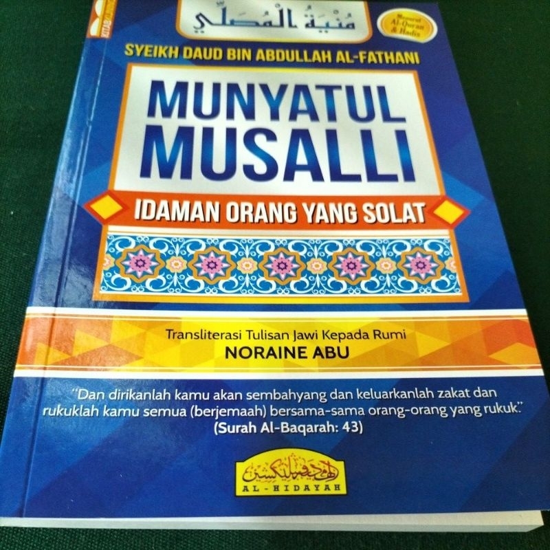 Munyatul Musalli (edisi Rumi) - Cara Menunaikan Solat Yang Sempurna ...