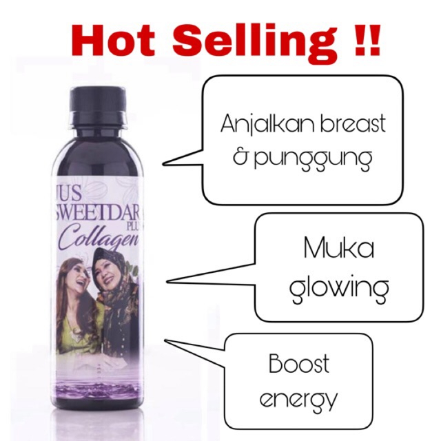 JUS SWEET DARA PLUS COLLAGEN KM | Shopee Malaysia