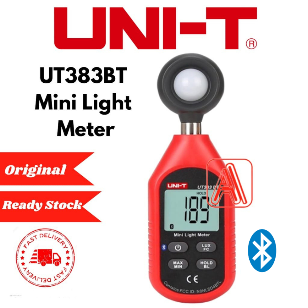 UNI-T UT383BT Mini Light Meter Ready Stock Original 🔥👍🏻 | Shopee Malaysia