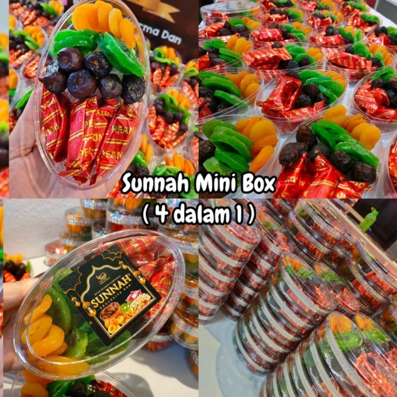MAKANAN SUNNAH MINI BOX / 4 IN 1 | Shopee Malaysia