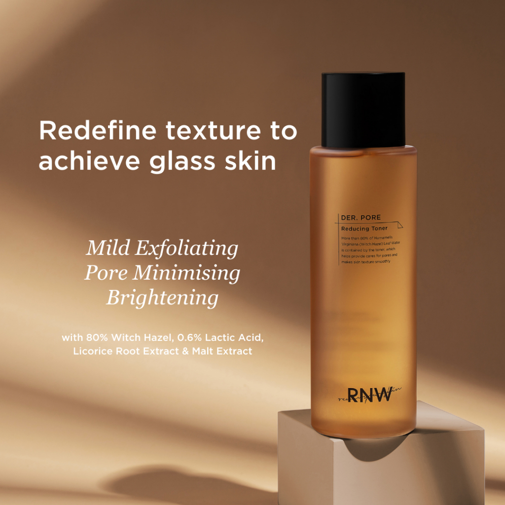 RNW DER. PORE Reducing Toner (260ml & 30ml) | Shopee Malaysia