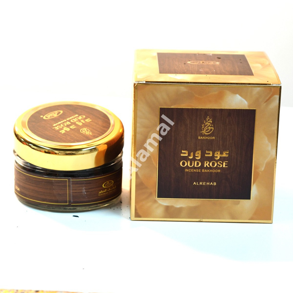 Oud rose 40g Arabic Wood Chip Bakhoor home fragrance incense | Smoky ...