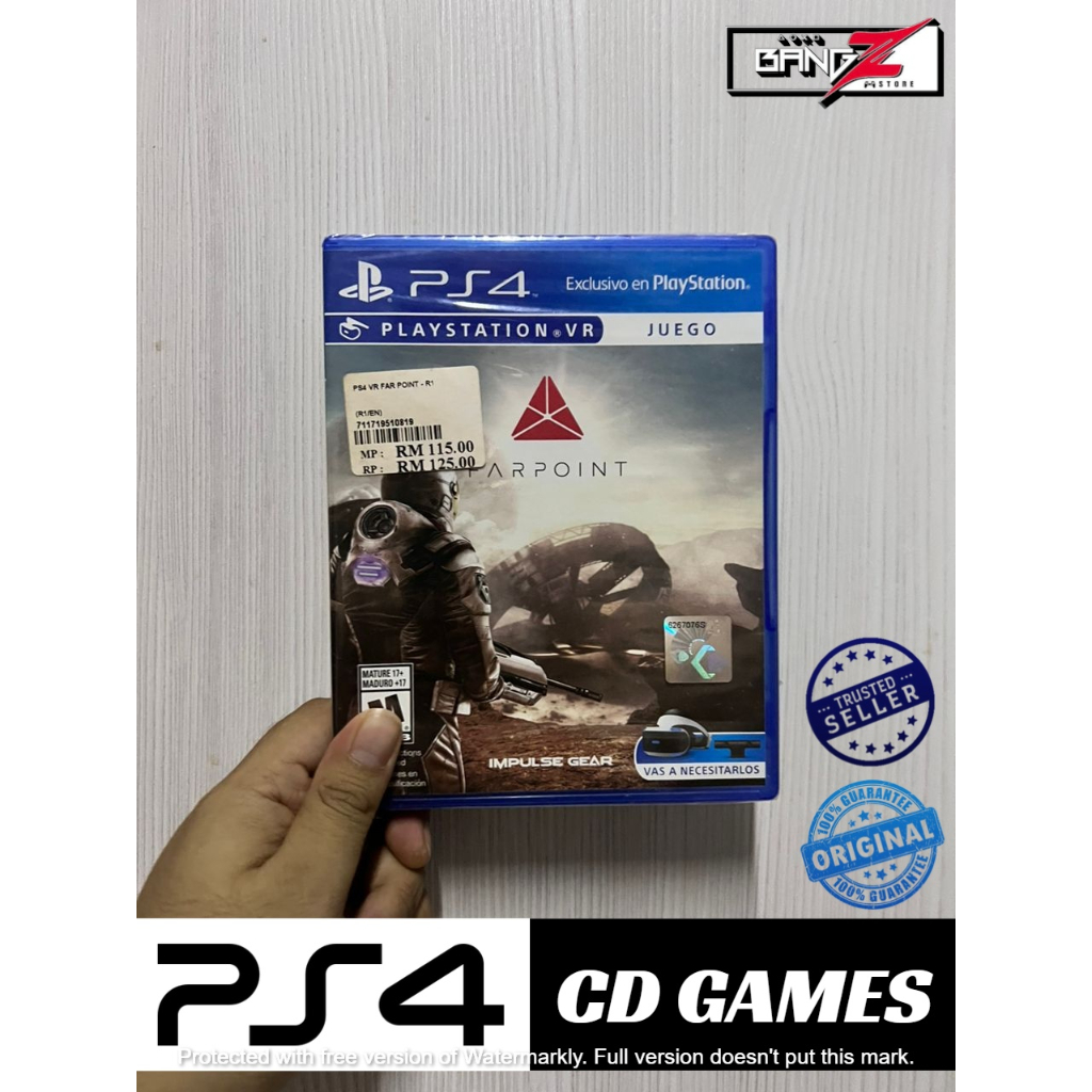 PS4: FARPOINT VR GAMES (CD) | Shopee Malaysia