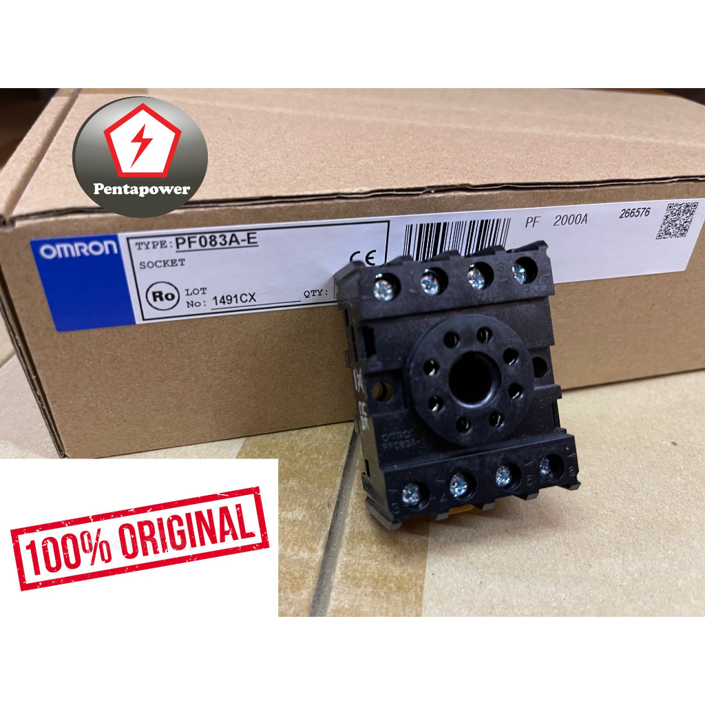 OMRON PF083A-E MK2P RELAY BASE 8 PIN | Shopee Malaysia