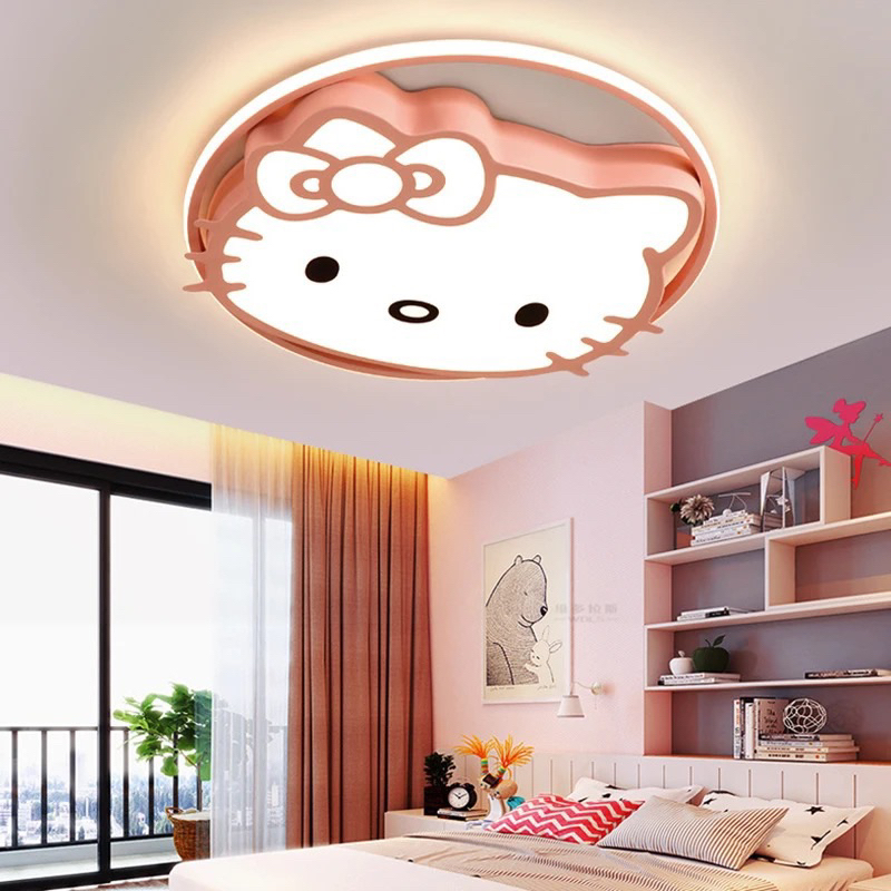 Hello kitty Ceiling Lamp home decoration bedroom decor smart led lamp ...