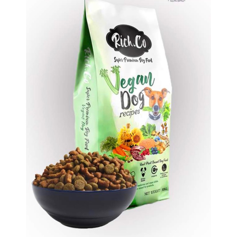 Rich.Co Super Premium Dog food Vegan/ Vegetarian 10kg | Shopee Malaysia