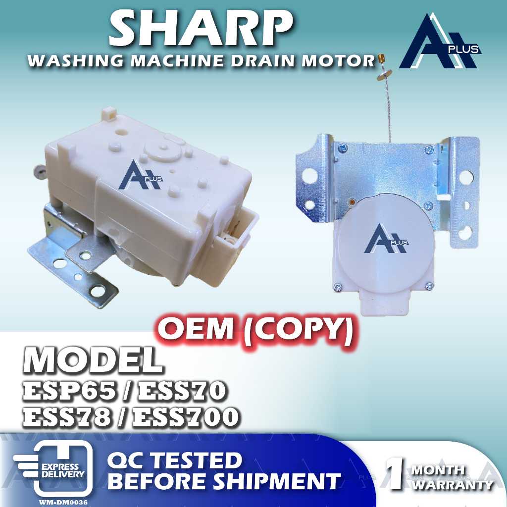 (ORIGINAL) ESP65 / ESS70 / ESS78 / ESS700 SHARP Washing Machine Drain ...