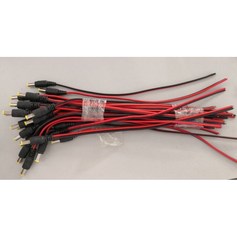 (10PCS) KS DC CABLE (BLACK/RED) | Shopee Malaysia