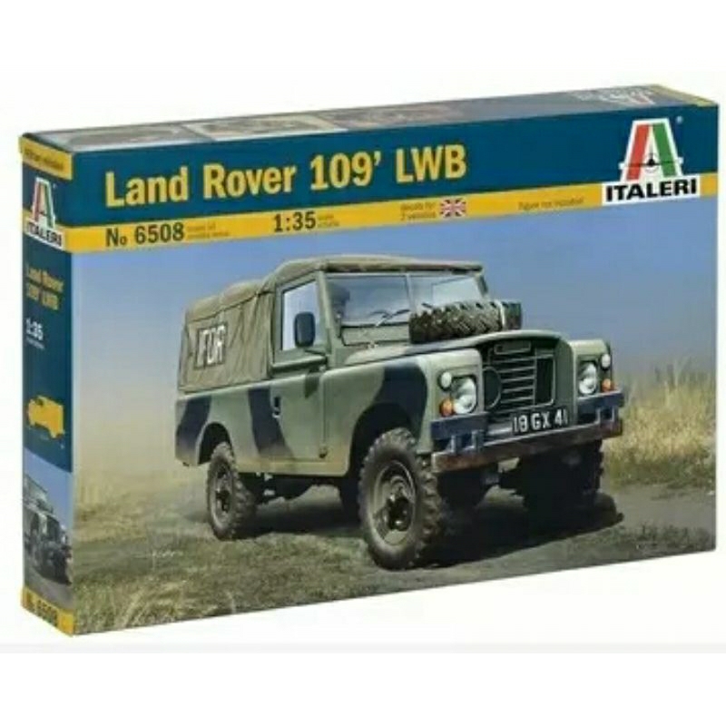 Land Rover 109 LWB 1/35 Italeri 6508 Kereta Tentera ATM | Shopee Malaysia