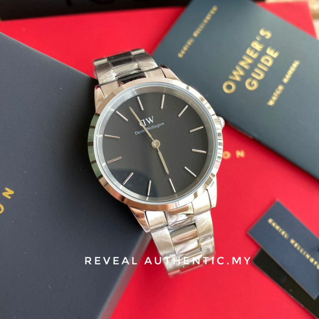 DW Original Iconic Link Silver Black 28MM, 32MM, 36MM, 40MM | Shopee Malaysia