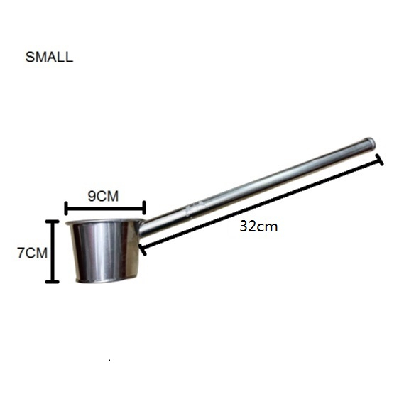 Stainless Steel Hot Water Ladle Scoop Dipper Bailer / Senduk Air Panas ...