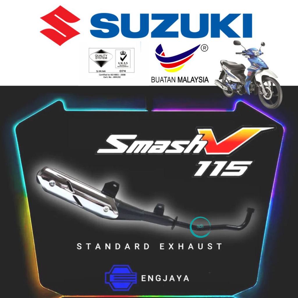 EJM ODM PIPE EXHAUST PIPE EKZOS PIPE EZOS PIPE MUFFLER SUZUKI SMASH ...