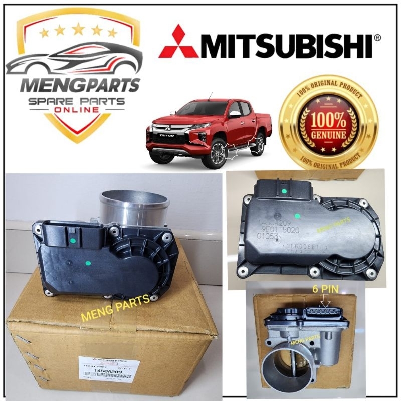 ORIGINAL MITSUBISHI TRITON KK1T 2.4 MIVEC 4N15 2018Y-2023Y THROTTLE ...