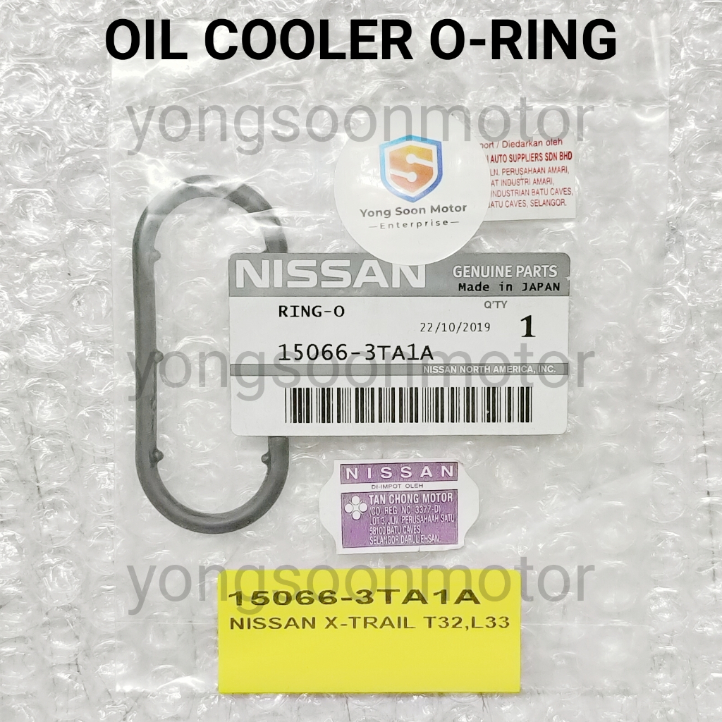 ORIGINAL NISSAN OIL COOLER O-RING 15066-3TA1A NISSAN X-TRAIL T32, L33 ...