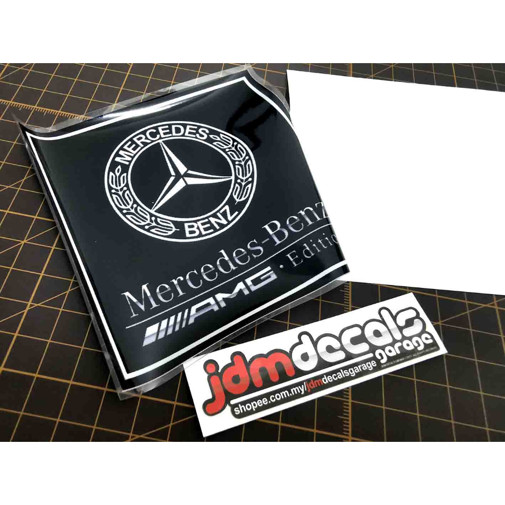 Mercedes-Benz AMG Decal Sticker Type B | Shopee Malaysia