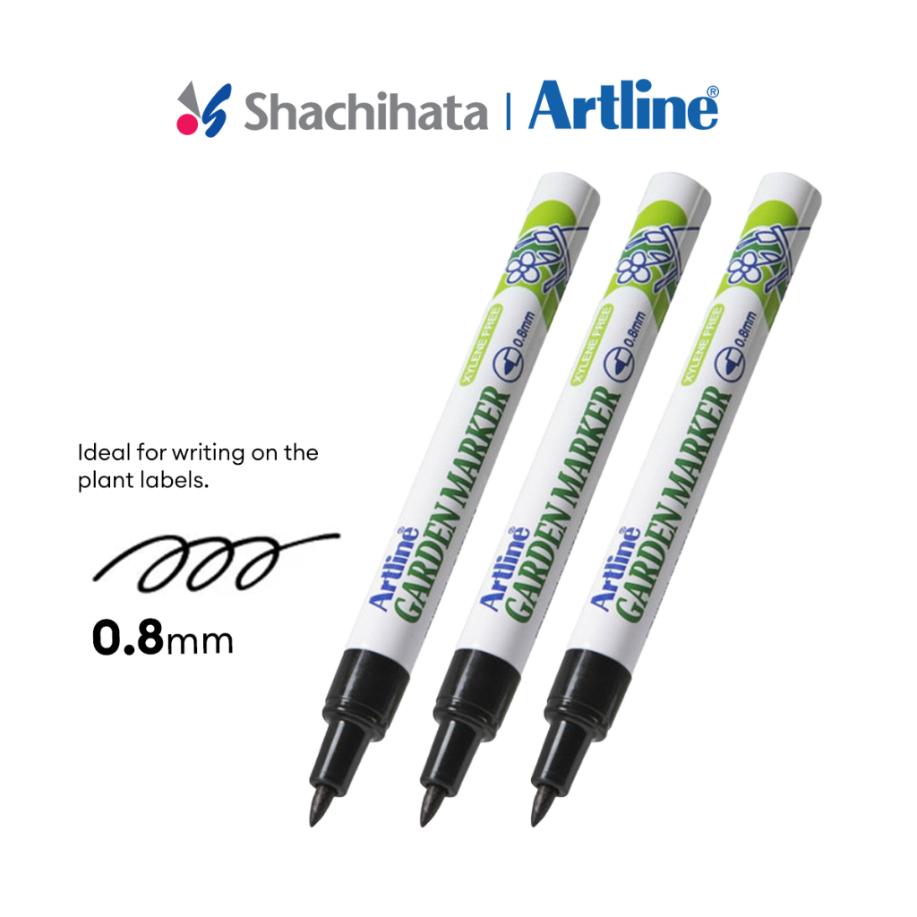 Artline Garden Marker Fade Proof UV resistant Marker for Outdoor use ...