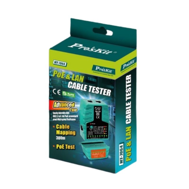 Proskit MT-7064 PoE & Lan Cable / HDMI Cable / Cable Sniffer-Remote ...