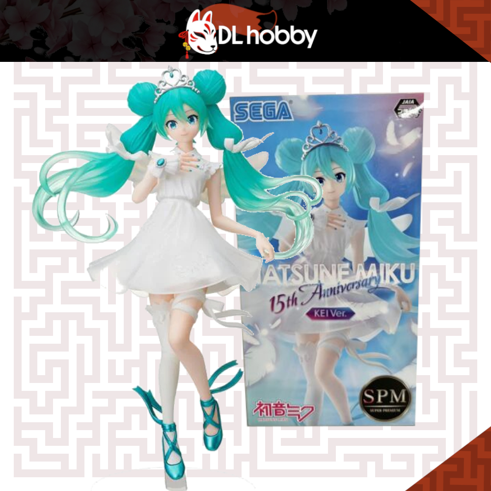 Hatsune Miku 15th Anniversary KEI Ver. Sega SPM Official Sega Goods ...