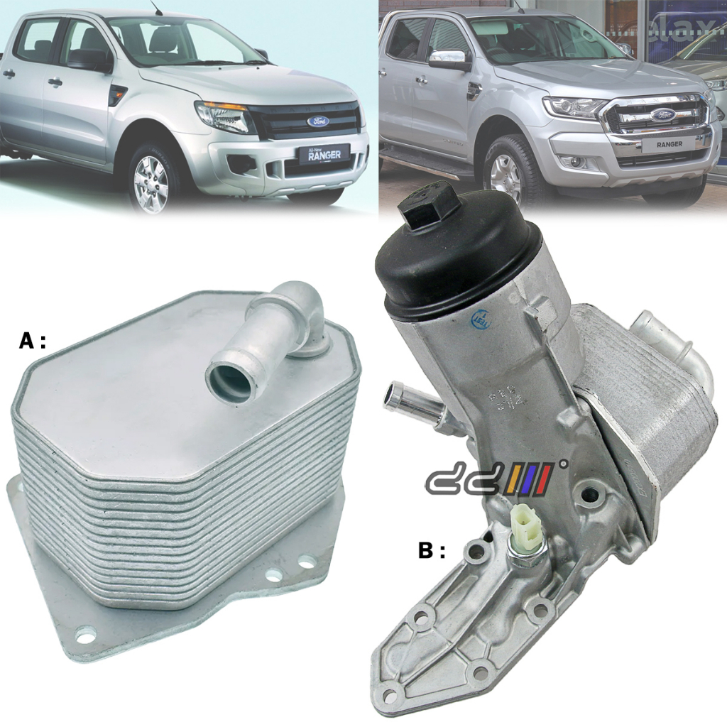 [READY STOCK] Engine Oil Cooler For Ford Ranger T6 T7 T8 2.2 3.2 Diesel 2012-2022 BB3Q-6B624-EA ...