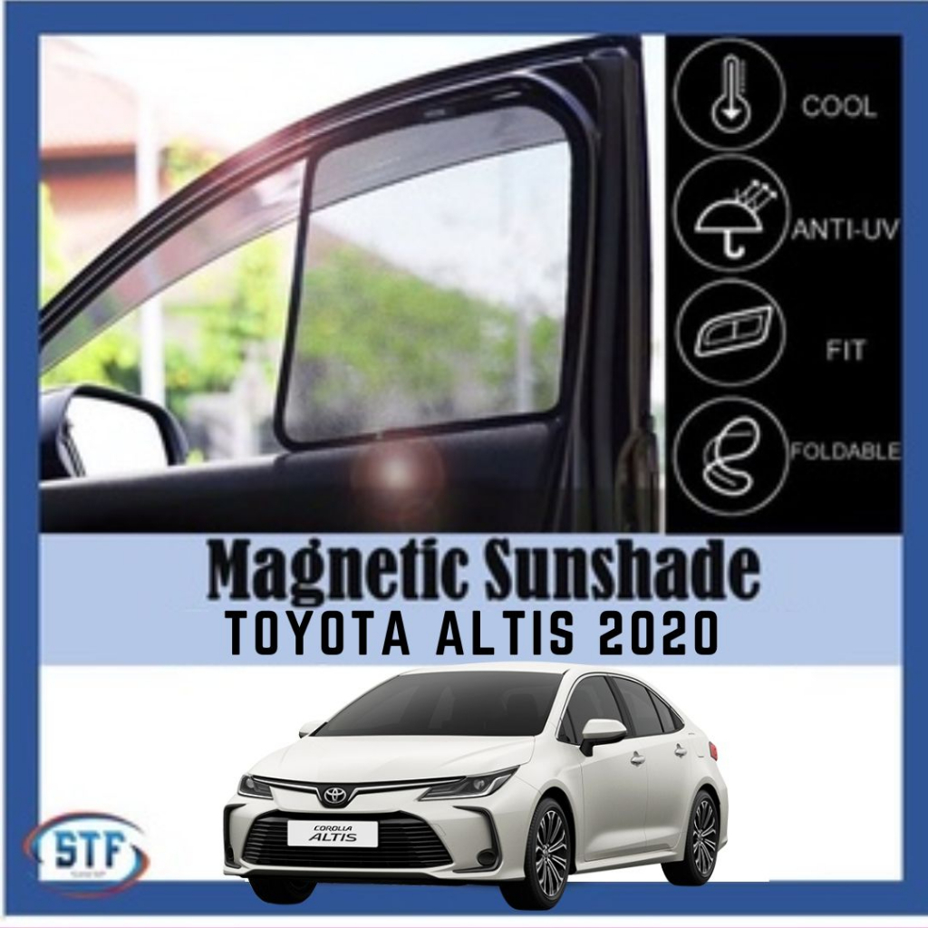 Toyota Altis 2020-2023 Magnetic Oem Sunshade 4pcs | Shopee Malaysia