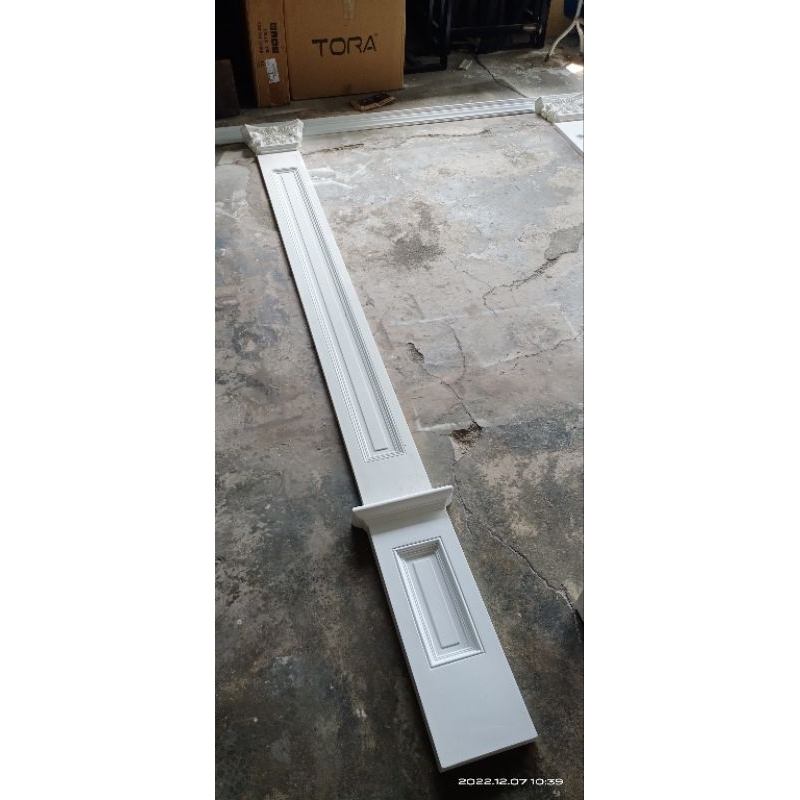 PL580/ DIY wainscoting PU Pillar decor/ tiang hiasan / tiang pintu ...
