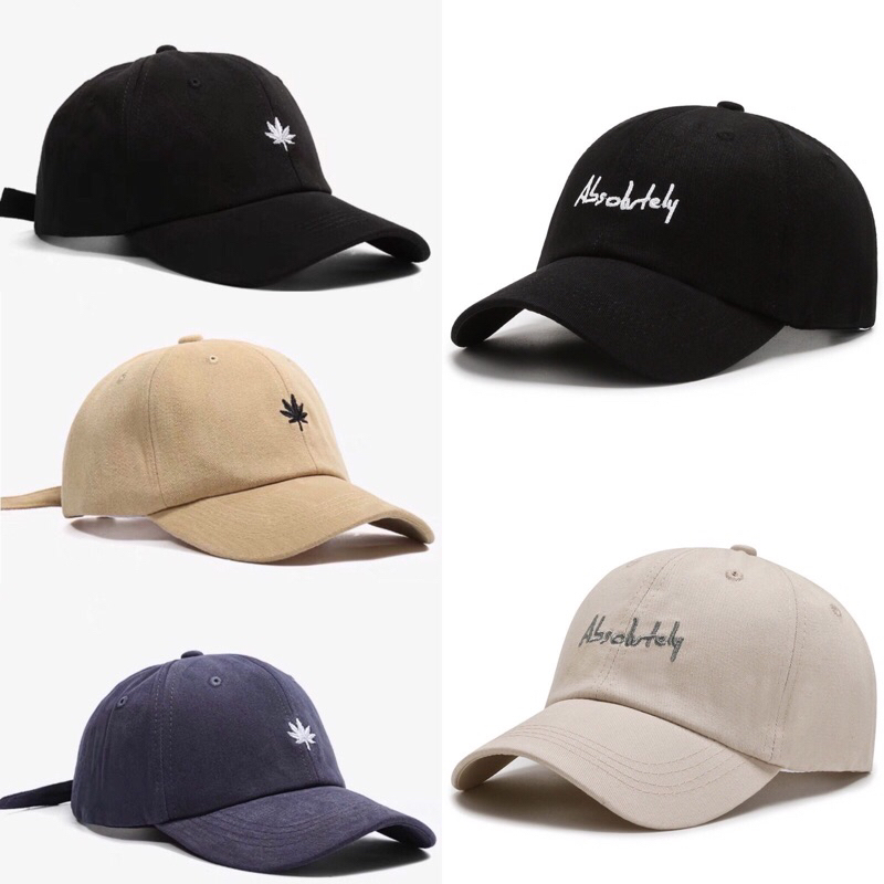 Ready Stock Cap Viral Design Latest Korea Style ALLDAY and ABSOLUTELY ...