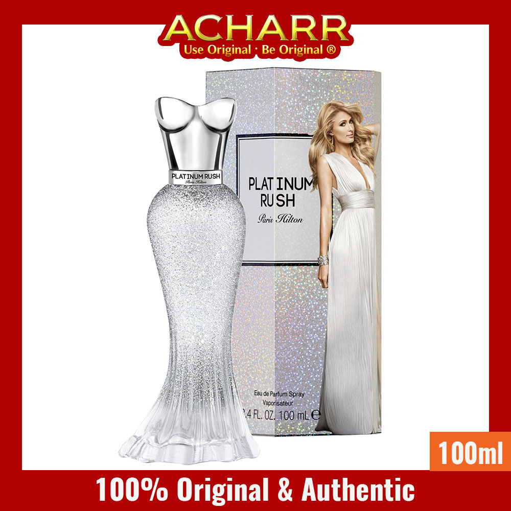 [100% Original] Paris Hilton Platinum Rush EDP Perfume (100ml) | Shopee Malaysia