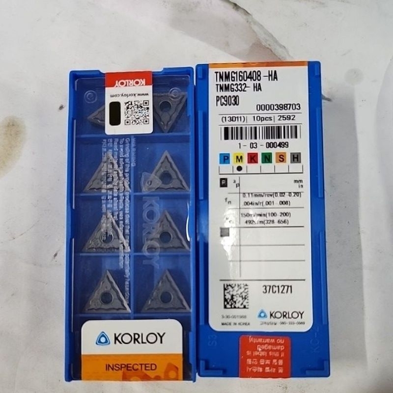 100% ORIGINAL TNMG160404 HA PC9030 TNMG160408 HA PC9030 INSERT | Shopee Malaysia