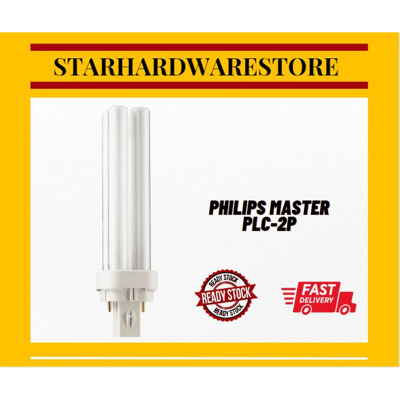 Philips 2 Pin master plc-2P 18W energy saving Philips plc light bulb | Shopee Malaysia