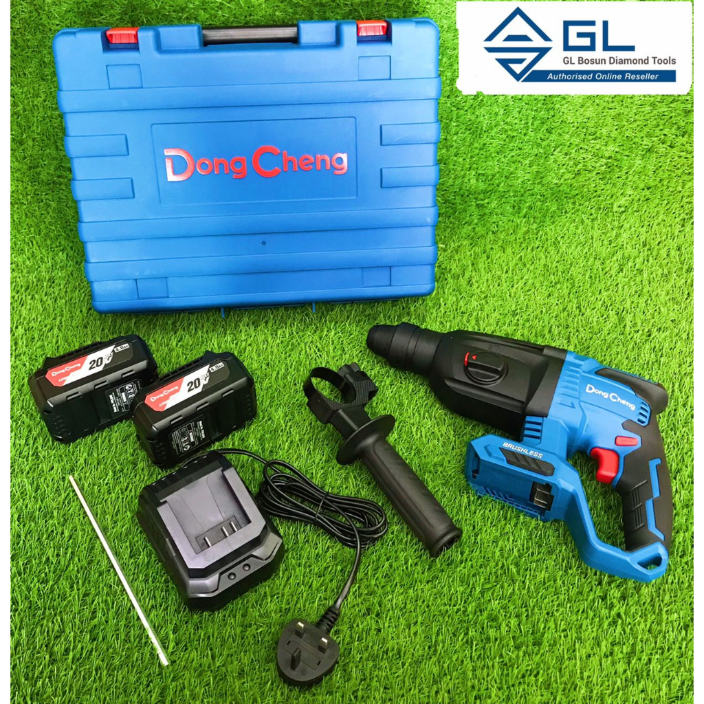 DongCheng DCZC04-24EM Cordless Brushless Rotary Hammer 20V | Shopee ...