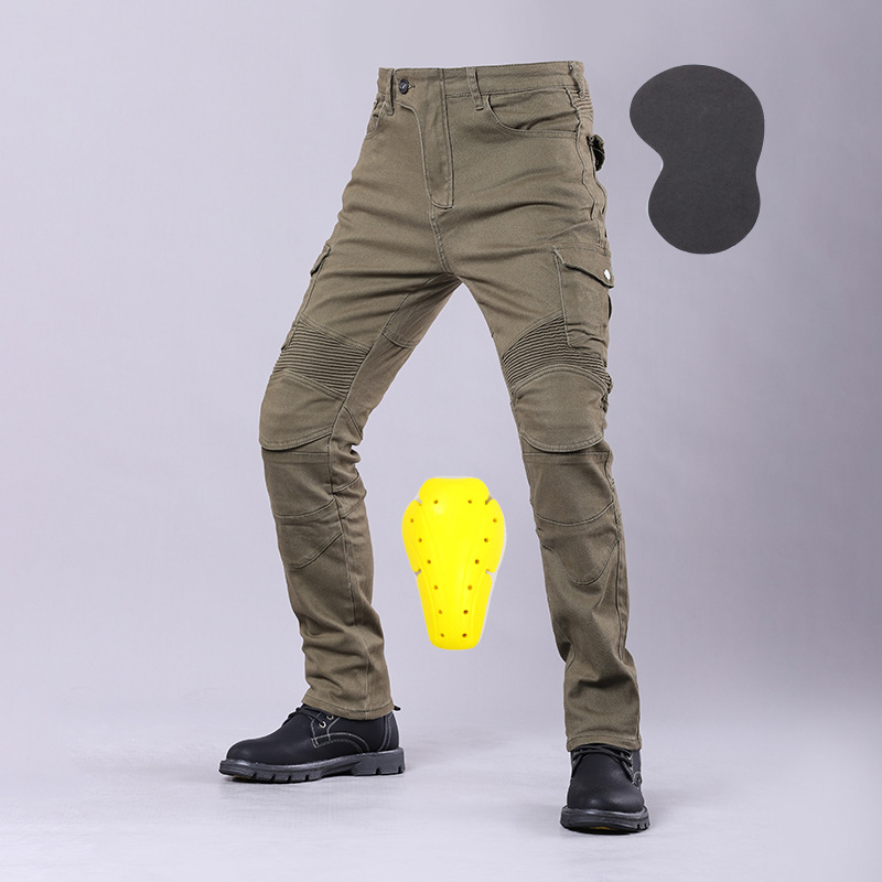 KOMINE PK 718 Pant Water-resistant Padding Motor Knee Gear Fit ...