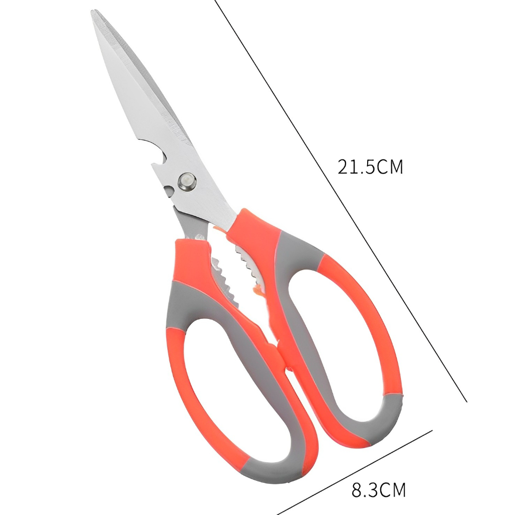 Panda Strong Stainless Steel Scissors Chicken Bone Scissors Gunting ...