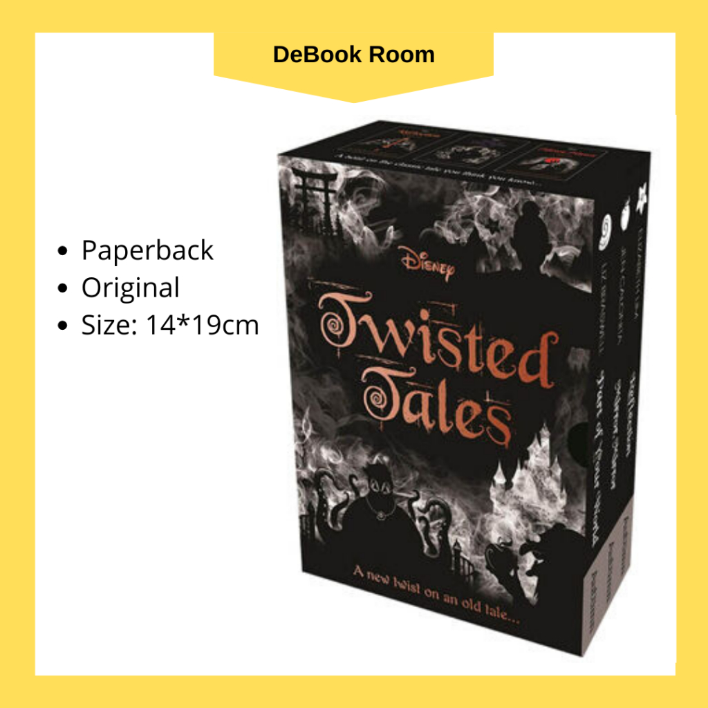 Disney Princess Twisted Tales 3 Books Box Set | Shopee Malaysia