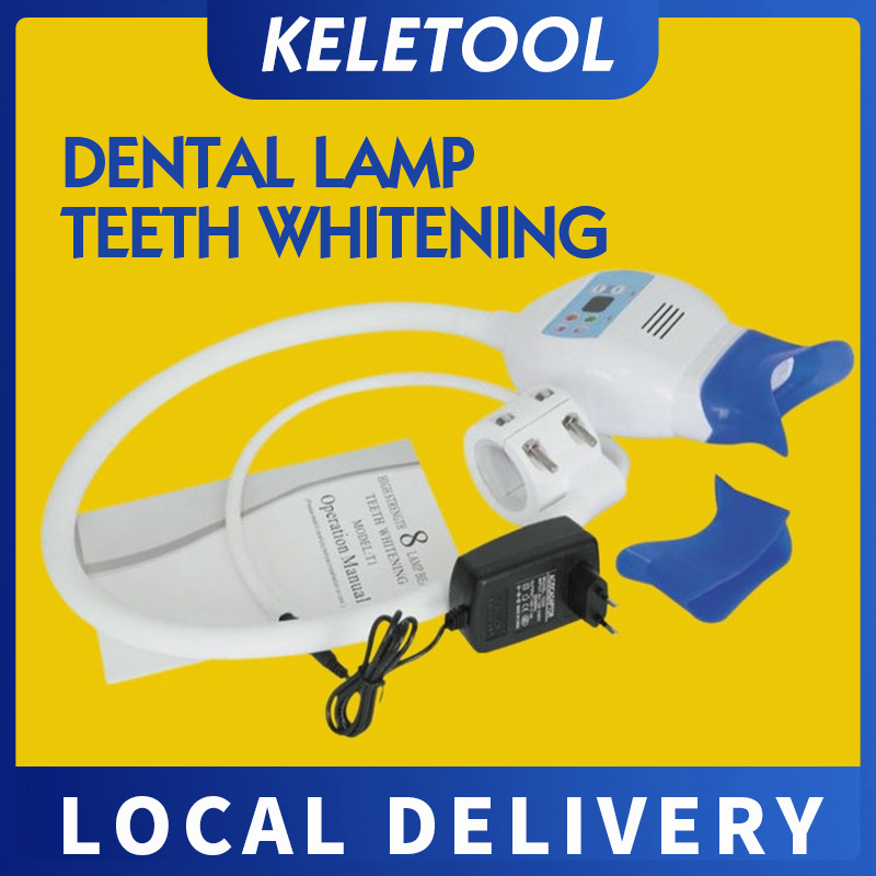 Dental Teeth Whitening Lamp Accelerator Clip Table Pillar Desktop LED ...
