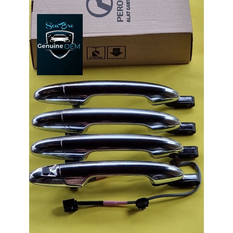 AXIA BEZZA MYVI D20N 2018 DOOR OUTER HANDLE CHROME 69210-BZ280 | Shopee ...