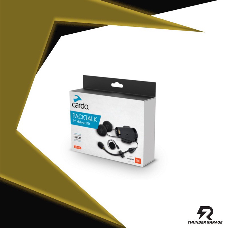 Cardo Second Helmet Kit And Refreshment Kit for Packtalk Edge | Bold ...