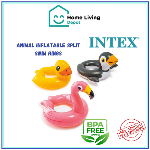 INTEX Animal Inflatable Split Swim Rings IT59220 | Shopee Malaysia