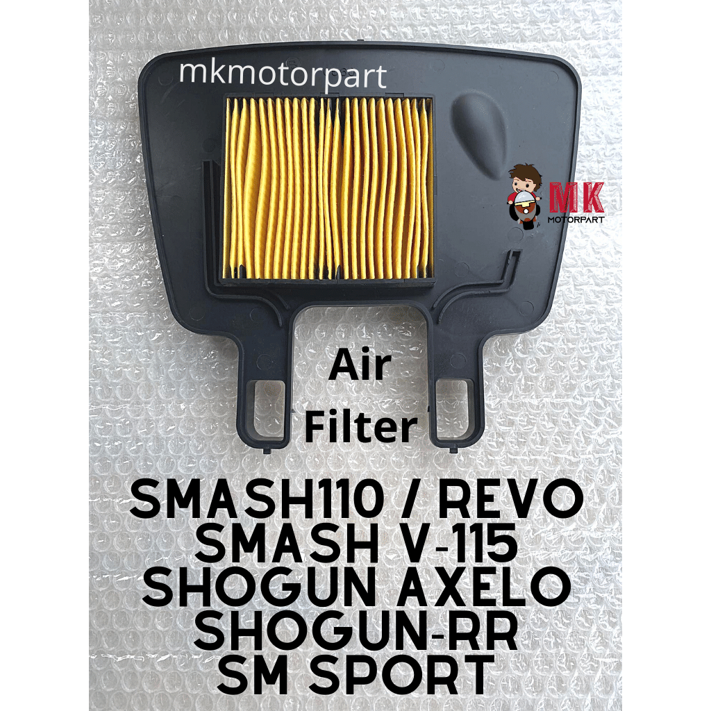 AIR FILTER Suzuki SMASH110 / REVO / Smash V 115 / Shogun125 Axelo ...