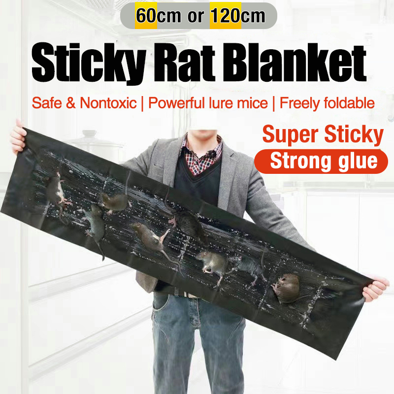 ⚡️Buy 10 Free 1⚡️Sticky Rat Blanket Gam Tikus Super Strong Mouse Trap ...