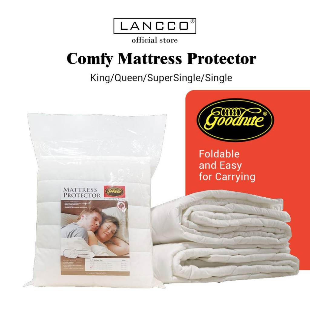 Goodnite 100 % quality Mattress Protector single super single queen ...