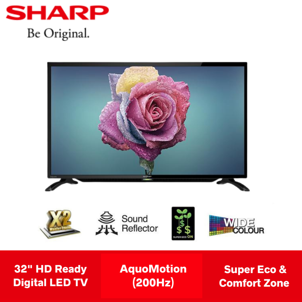 SHARP AQUOS 32"/42"/50" Inch Android / Smart / Digital LED TV | Youtube ...